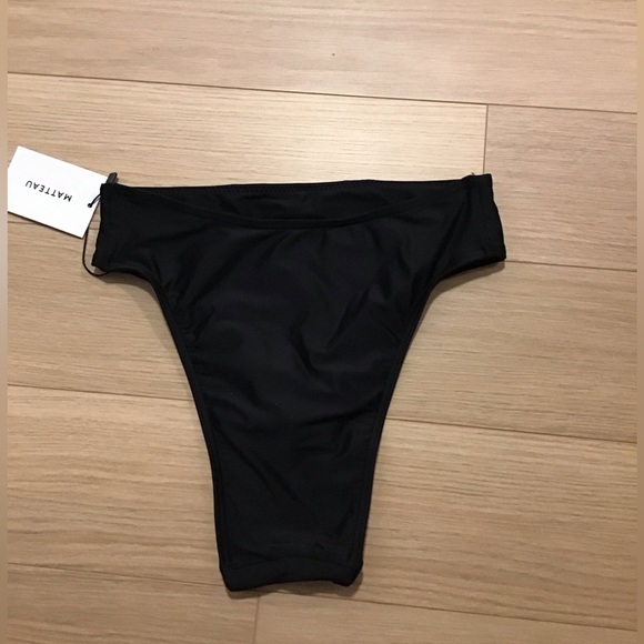 Matteau | Swim | New Mattheau Black Bikini Bottom Size 3 | Poshmark